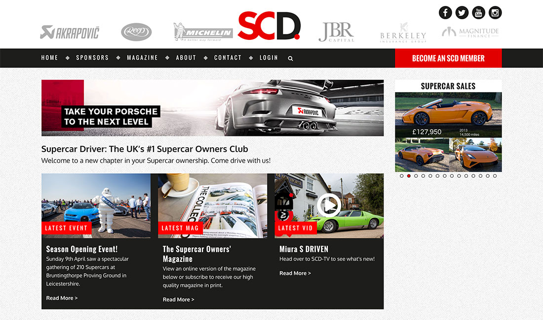 Supercar Driver - Formed - Full Service Creative Agency, Doncaster ...